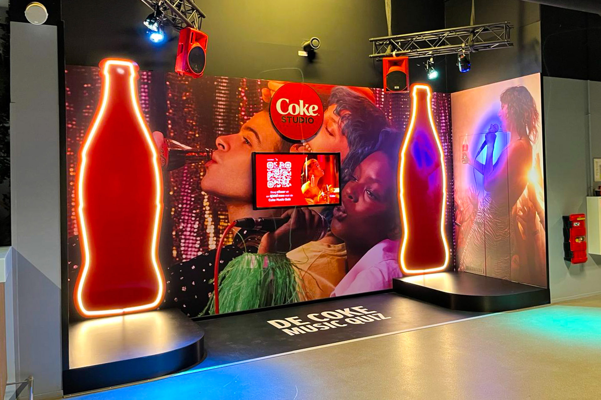 We design, we create, we produce - CCEP POP UP activatie by Kabuki